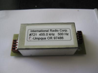 China FL-  53A	Filter 250 Hz CW-narrow (455 kHz IF). for sale