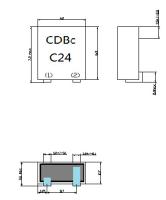 China c24    CDBC455C24  CDBKB455KCAY24-R0 for sale