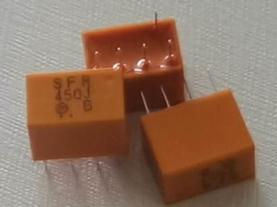 China Ceramic Crystal Filter 450kHz Piezo Sensor Actuator Replacement for Murata Discontinued Models for sale