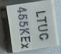 China LTUC455KEx   LTUCG455KEx   CFUKF455KE1X-R0  Piezoelectronic ceramic filter 455khz for sale