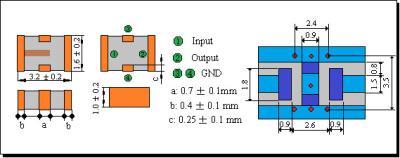 China 2400 MHz RF Lowpass Filter Microwave Low-Pass High-Pass Band-Pass Band-Stop Diplexer Triplexer for sale