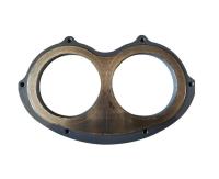 China Concrete Pump Spectacle Wear Plate Cutting Ring For Truck Mounted for sale