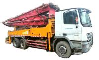 China Second Hand Used Concrete Pump Truck Refurbished Boom Pump Truck for sale