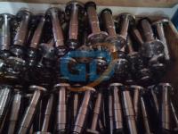 China Custom Concrete Pump Spare Parts Mixer Shaft Steel Chromed 001690401C0300001 for sale