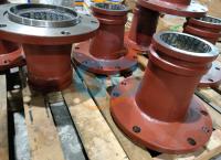China Concrete line pump outlet spare parts discharge support for sany 11339738  A810301030003 for sale
