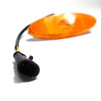 China Bus Light Rear Marker Lights 24V LED Side Markers Amber for Trucks for sale