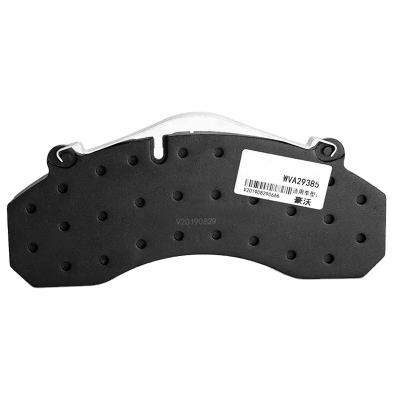 China Bus JINWEI WVA29385 Disc Brake Pads Perfect Fit for Higer Bus Models for sale