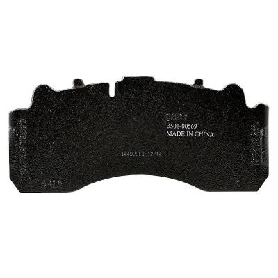 China Long-lasting Bus Brake Pads for King Long Bus in Standard Size JINWEI Box for sale