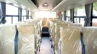 China 6-8L Engine Capacity Manual Transmission Chinese Passenger Bus Luxury 24-31 Seat Bus for sale