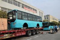 China 6.6M Euro 4 Urban Bus with Custom Color 's Revolutionary Road Transport Solution for sale