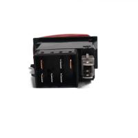 China KING LONG HAISE Bus Emergency Light Rocker Switch 3792-00694 JK969-191A for Standards for sale