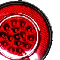 China Bus Parts LED 24V Red Rear Fog Lamp for Higer Bus Year 2011- for sale