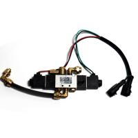 China Bus 24V Passenger Control Pneumatic Solenoid Valve for King Long Bus Metal for sale