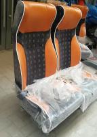 China Zhongtong Bus Marine Seats General Seat in Durable and Luxurious Pu Leather Materia for sale