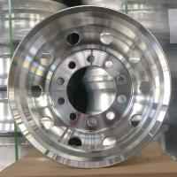China 12R Width Bus Aluminum Wheels 22.5 for Zhongtong Bus Concave Design for sale