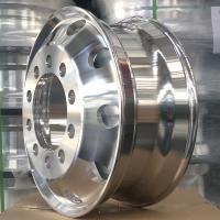 China 12R Width Bus Aluminum Wheels 22.5 for Zhongtong Bus Concave Design for sale