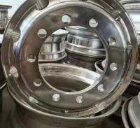 China Bus Truck Parts Silver Alloy Wheel for Zhongtong Bus Perfect Fit and Performance for sale