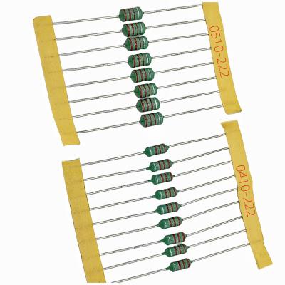 China Axial Fixed Inductor ZXY Series Color Ring Inductor 1mH 0.5w Color Code Inductor For TV, Radio And Radio Transceivers for sale