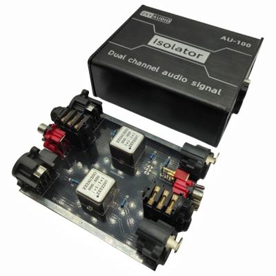China Stereo Audio Isolator with Noise Reduction and Electrical Isolation for High Fidelity Sound for sale