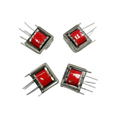 China Reduction of Interference Noise EI14 Audio Isolation Transformer Soft Pin 2+2 for sale