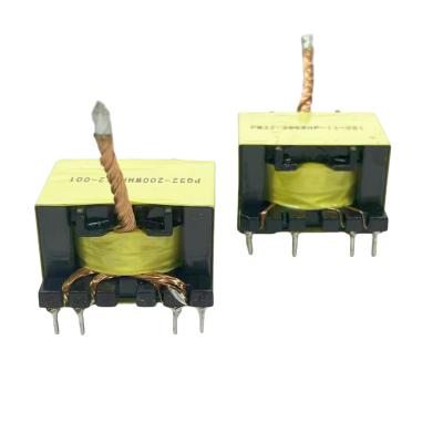 China Horizontal Hard Pin 4+4 PQ3216 High Frequency Switching Power Supply Transformer for sale