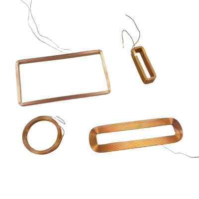 China Copper Wire Hollow Air Core Coils Self-Adhesive Wire Wound Power Inductor for Wireless Communications for sale