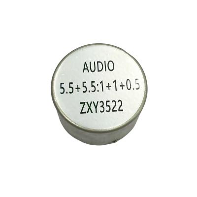 China Excellent Magnetic Properties Permalloy Audio Transformer ZXY3522 5.5+5.5：1+1+0.5 for sale