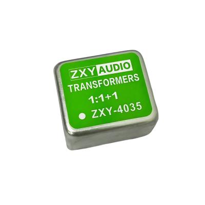 China ZXY4035 1:1+1 Permalloy Audio Transformer Balanced and Unbalanced Impedance Conversion for sale