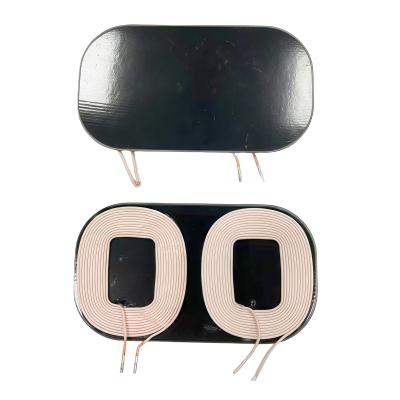 China Customized Parameters QI Wireless Charger Coil 2 Coils Wireless Charging Coil for sale