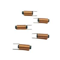 China 0.8*4*15*12.5T Magnetic Bar Inductor Copper Wire Bobbin Coils R Bar Inductor Filter for sale