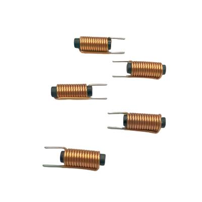 China 0.8*4*15*12.5T Magnetic Bar Inductor Copper Wire Bobbin Coils R Bar Inductor Filter for sale
