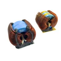 China Photovoltaic Inverter Ring Inductor Flat Copper Wire High-current Inductor Coil for sale