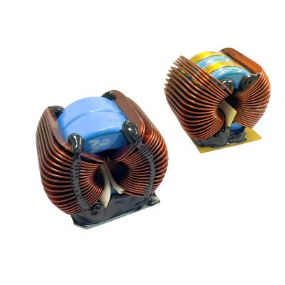 China Photovoltaic Inverter Ring Inductor Flat Copper Wire High-current Inductor Coil for sale