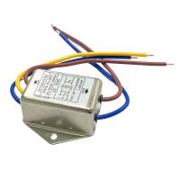 China EMI Filter CW1B-1A-L 6A Power Purification Lead Type Single Phase AC Power Filter for sale