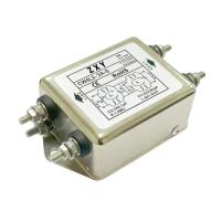China CW4L2-3A-S 115/250V Plug in Single Phase AC Dual Stage Power Filter EMI Filter for sale