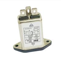 China EMI Filter Plug in Single Phase AC Power Filter Electromagnetic Interference for sale