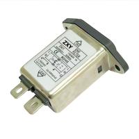 China EMI Filter Plug in Single Phase AC Power Filter Electromagnetic Interference for sale