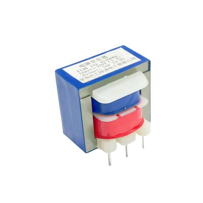 China Low Frequency Step Down Transformer EI28 1VA 220V 12V Power Transformer Silicon Steel for sale