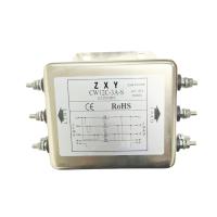 China Three-Phase Four-Wire Power Filter Inverter EMI Servo Purifier CW12C-3A-S Bolt-Mounted for sale