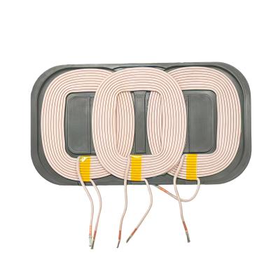 China 25W Fast Charging Wireless Charging Coil with 3 Coil Design for Multi-Device Charging in A6 Car for sale