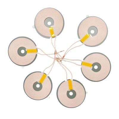 China Wireless Charging Coil with 15W High Power 6.5µH Inductance and Integrated Magnetic Design for Efficient Charging for sale