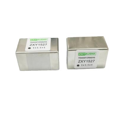China ZXY1527 Audio Transformer with High Magnetic Permeability Permalloy for Non-Destructive Sound Transmission and 1500Vrms Isolation for sale