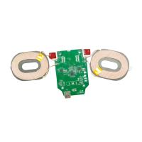 China Dual Coil Wireless Charging Module with Fast Charging and 15W High-Speed for Two Phones PCB Assembly for sale