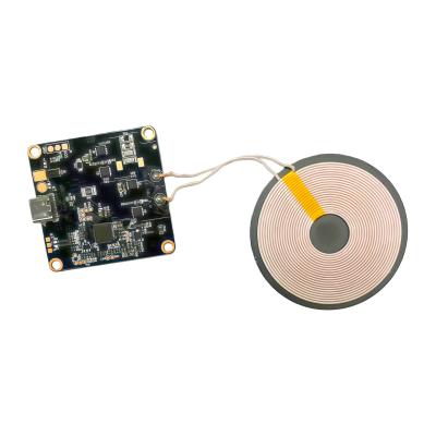 China Car Voltage Isolated Fast Charging Transmitter Coil Wireless Charging Module with Wide Voltage Input and Foreign Object Detection for sale
