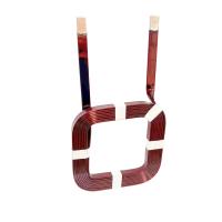 China Air Core Coil with Flat Wire Winding for High Current Handling Low DC Resistance for sale