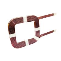 China Air Core Coil with Flat Wire Winding for High Current Handling Low DC Resistance for sale
