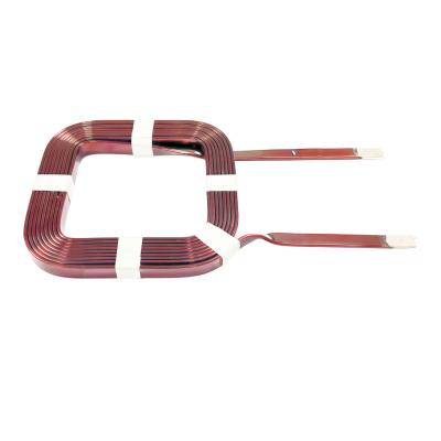 China Air Core Coil with Flat Wire Winding for High Current Handling Low DC Resistance for sale
