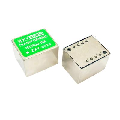 China ZXY3529 Permalloy Audio Transformer 150/600：10K Impedance Matching Step-Up for sale