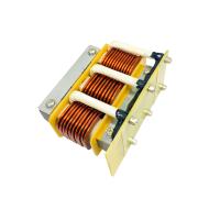 China EI80 Core Three Phase Reactor 60A 11.5uH Low Loss Line Choke for 380V 400V Inverter for sale