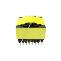 China Horizontal Mount High Efficiency EC28 High Frequency Transformer with Thermal Stability for PCB Power Solutions for sale